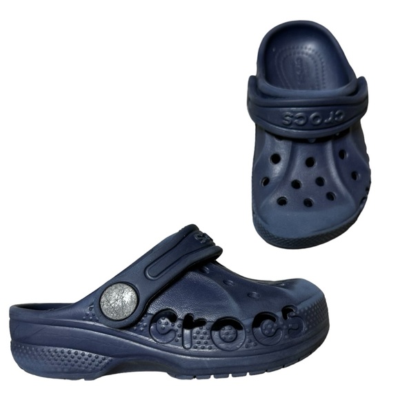 CROCS | Shoes | Crocs Toddler Baya Clog Size C7 Navy | Poshmark